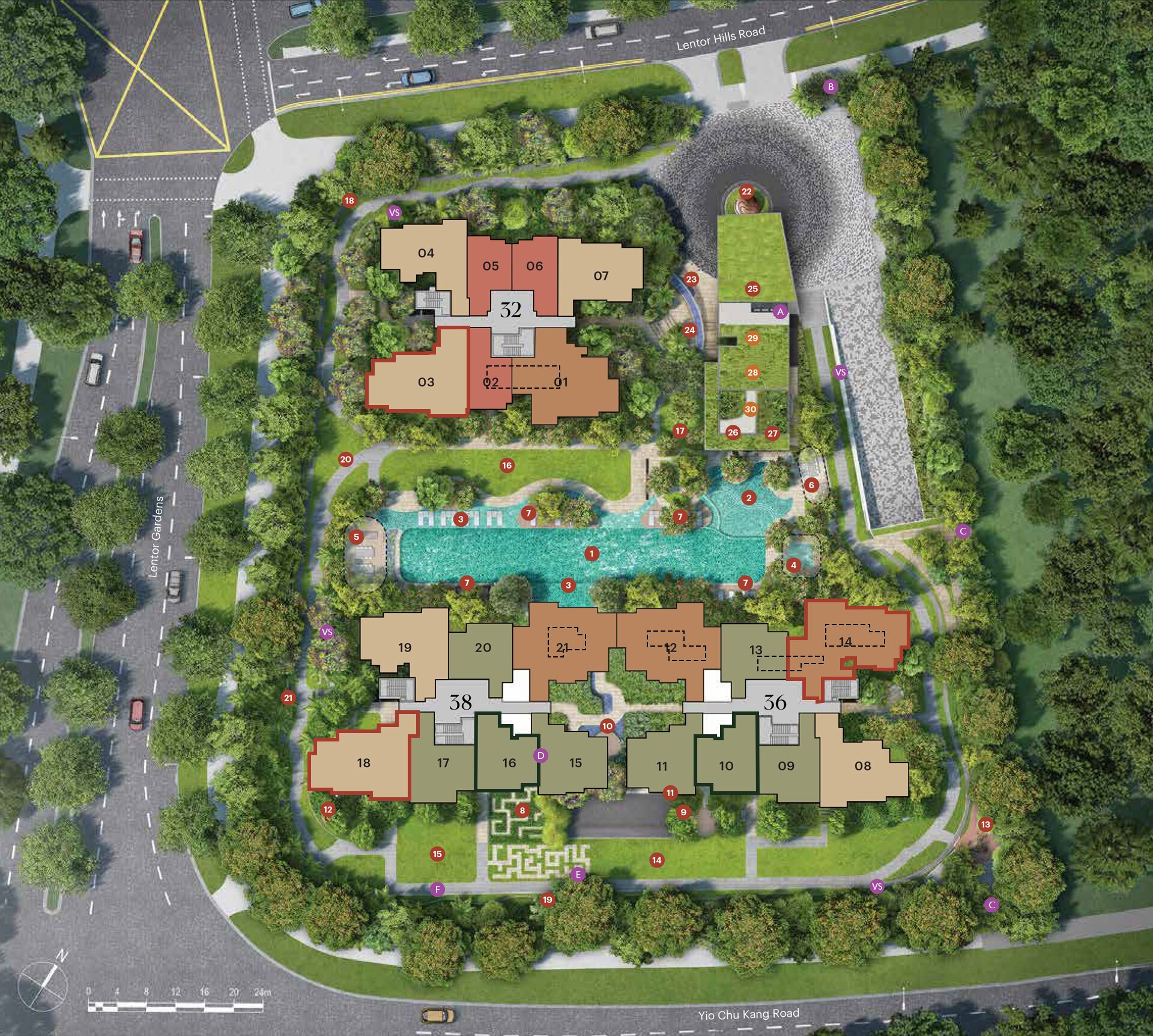 Lentoria Floor Plans – Taking Lush Living to New Heights